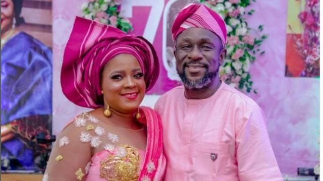 Lekan Olatunji and wife, Wunmi
